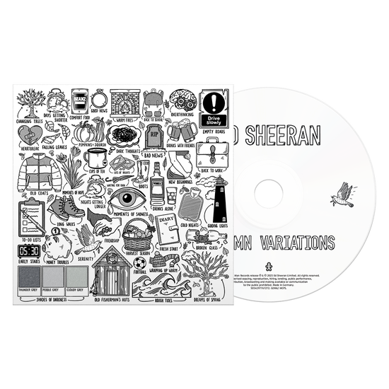 Autumn Variations Cd Ed Sheeran